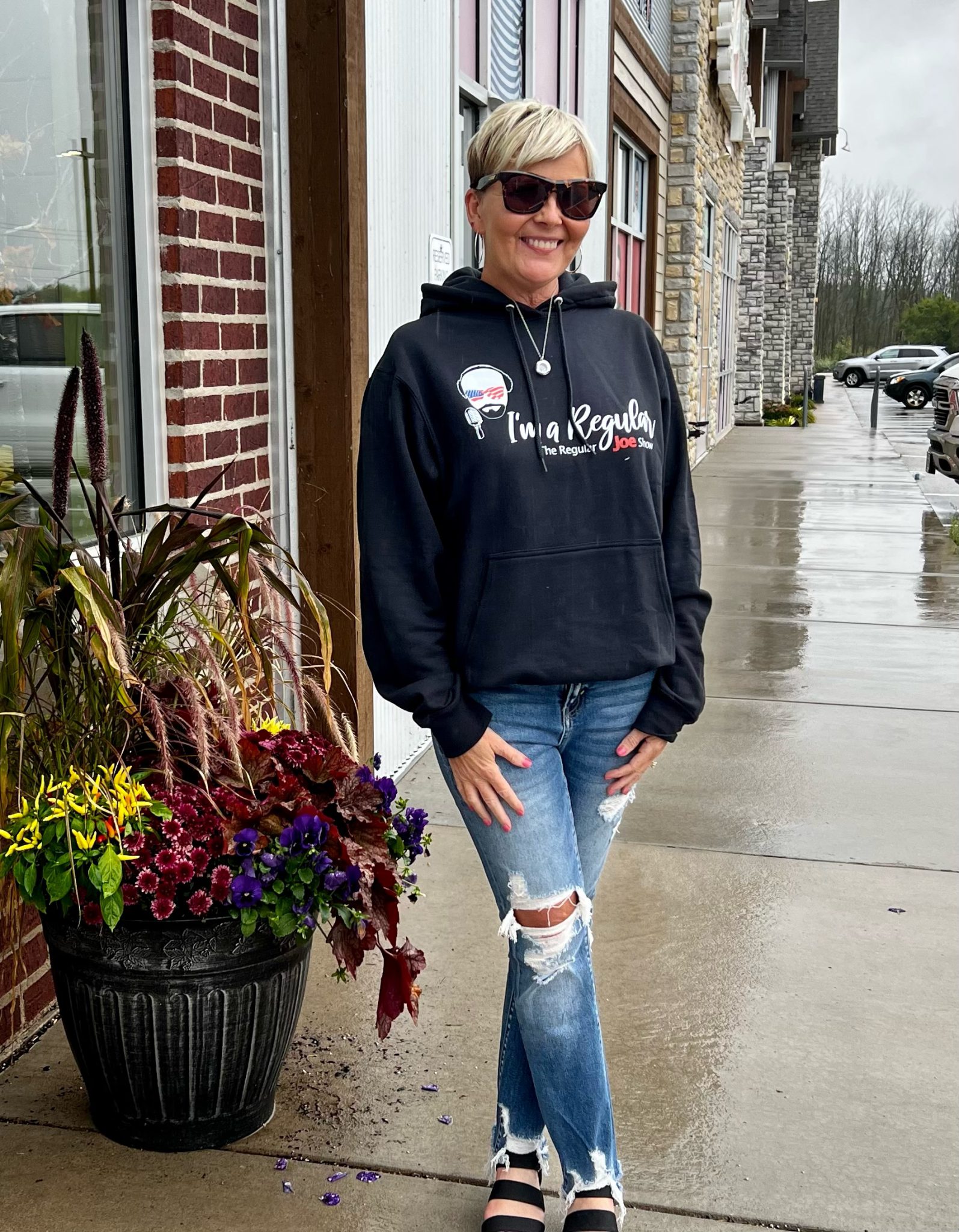 Regular Joe "Live Life Boldly" Hoodie - The Regular Joe Show