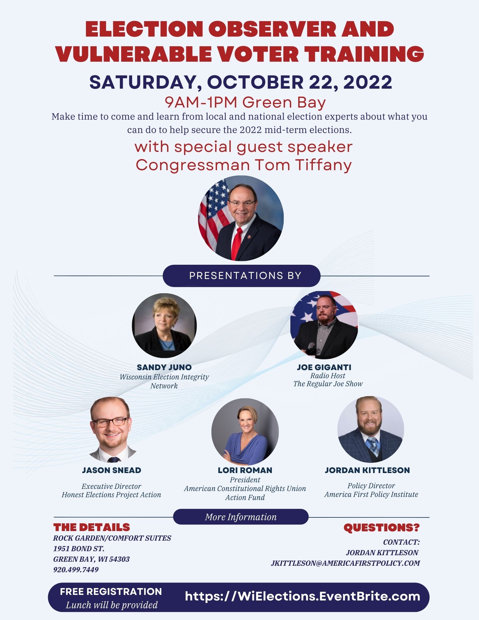 SATURDAY, OCTOBER 22nd, 9:00 am - 1:00 pm: Regular Joe will be speaking ...