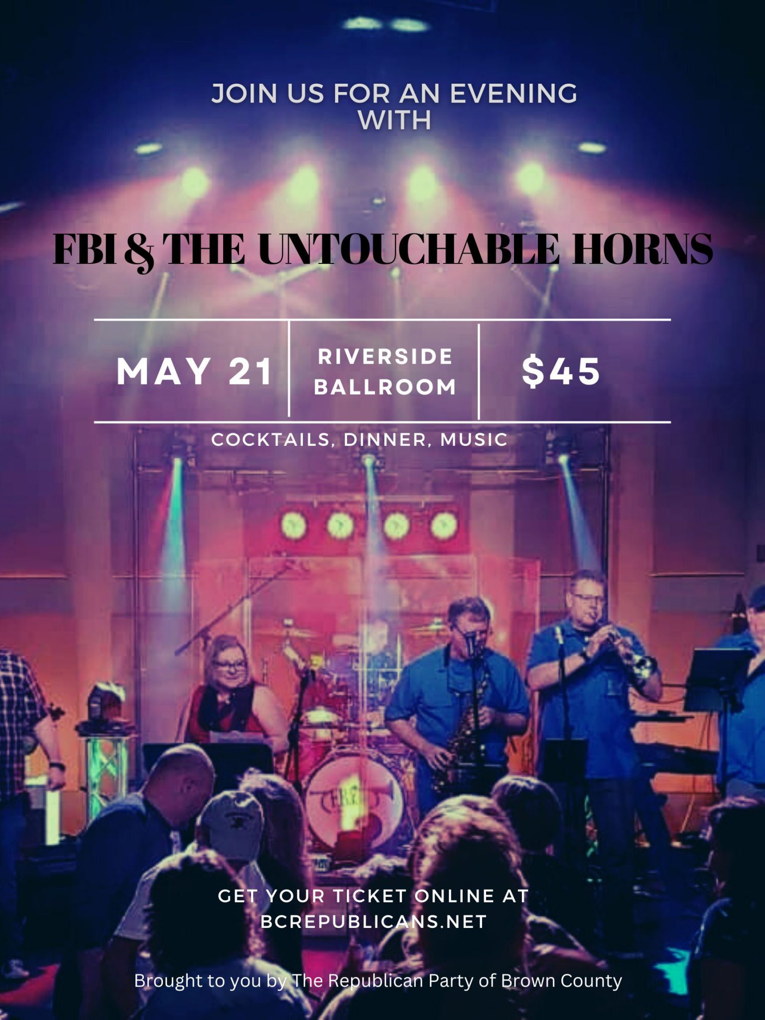 SUNDAY, MAY 21st, 4:30-9:00 pm: Regular Joe Emcees the FBI and the ...