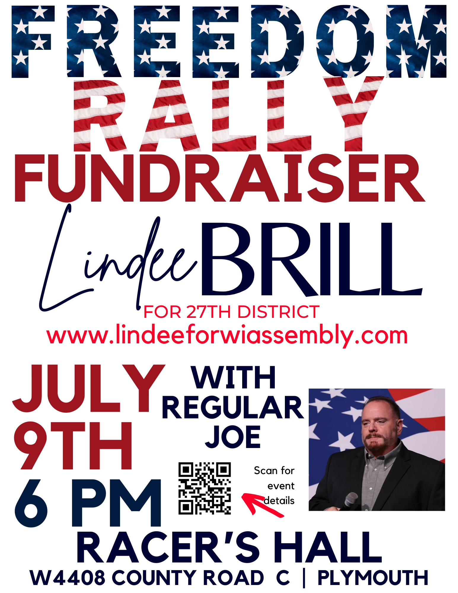EVENT: Join Regular Joe at Racer's Hall to support Lindee Brill on July ...